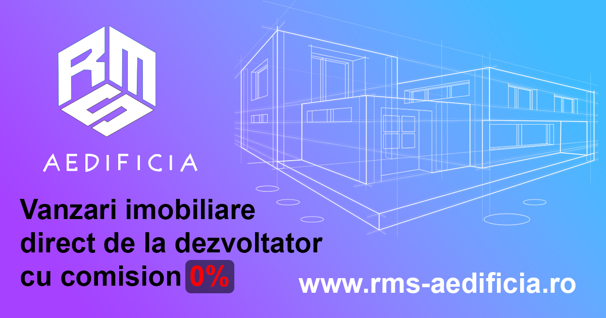 Anunturi vanzari imobiliare direct de la dezvoltator | RMS Aedificia